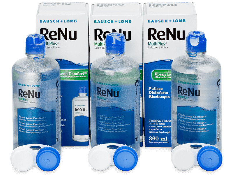 Soluzione ReNu MultiPlus 3 x 360 ml